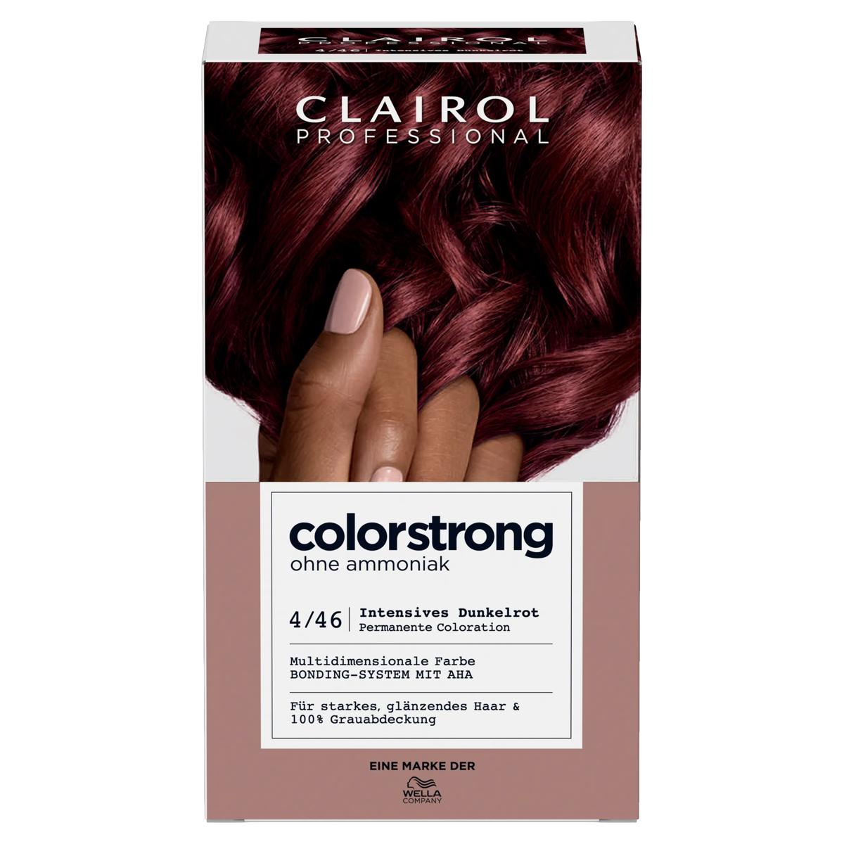 Clairol Professional colorstrong | 4/46 Intensives Dunkelrot | Clairol DE