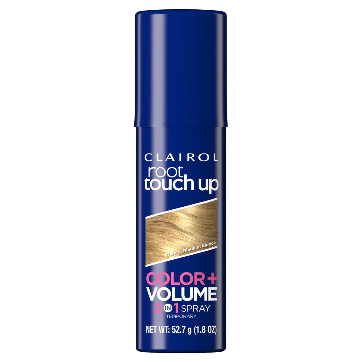 Root Touch-Up Temporary Color + Volume, Dark to Medium Blonde | Clairol US